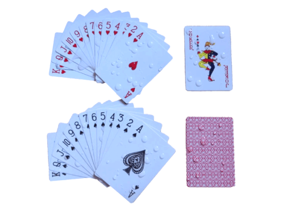White Plastic PVC Playing Card for Board Game Vartgames - VartGames
